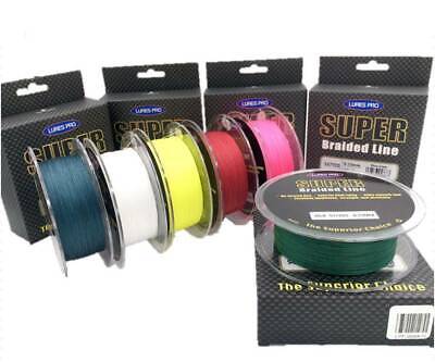 547 Yard Fishing braided Spectra Fishing Line 10 20 25 30 40 50 65 80 ...