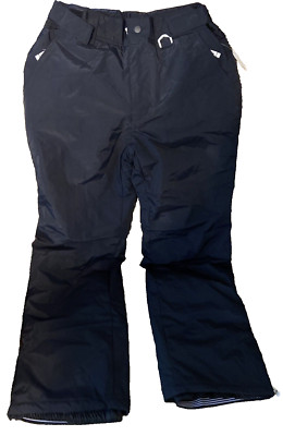 Amazon essential adult snow pants black L Large Winter ski snowboarding ...