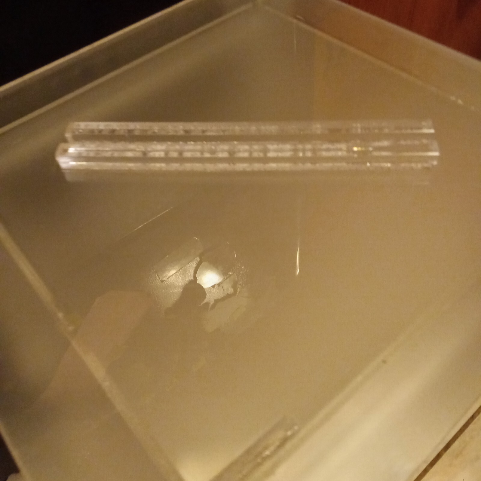 Jewelry Display Clear Acrylic Spinning Counter Top Jewelry Case 32.5 ...