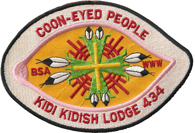 Kidi-Kidish Lodge 434 Coronado Area KS Coon-Eyed People X-8 Flap ...