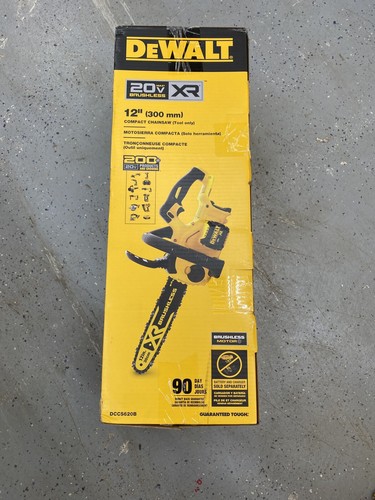 DEWALT DCCS620B 20V MAX Cordless Li-Ion 12 in. Compact Chainsaw (Tool ...