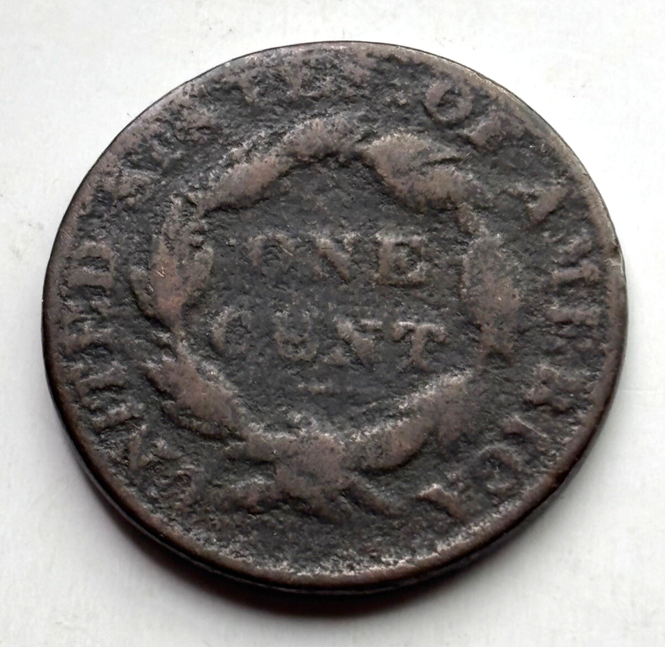 1822 Coronet Matron Head Large Cent Early U.S. Copper Coin | eBay