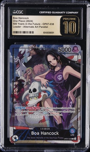 2024 ONE PIECE #OP07-038 BOA HANCOCK CGC 10 PRISTINE | eBay