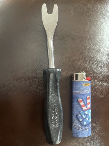 Snap On Tools USA A177A Angled Curved Short Black Hard Handle Trim Clip ...