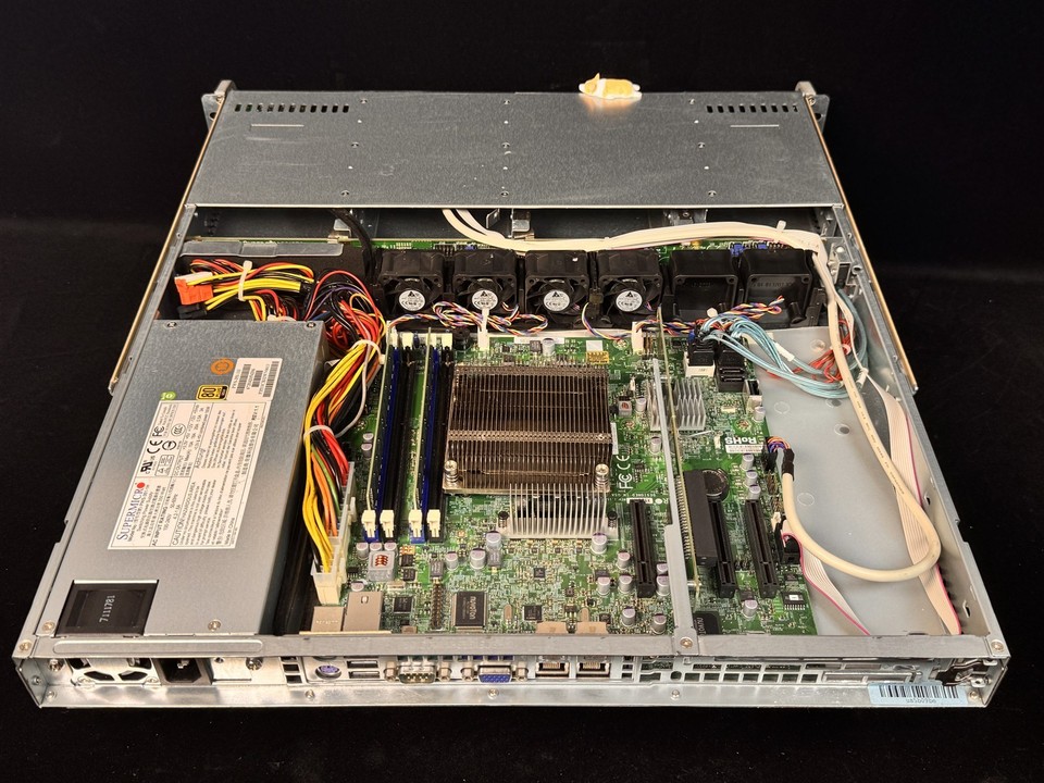 SUPERMICRO CSE-813M X9SCM-F 1U SERVER 4LFF 1x QC E3-1230V2 3.3G 8GB NO ...