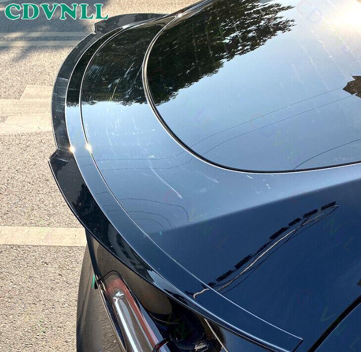 For Tesla Model Y 2020-24 Bright Black Maxton Rear Trunk Spoiler Wing ...