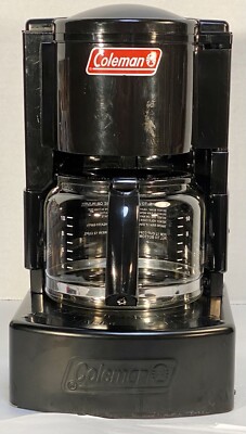 Coleman Camping Drip Coffee Maker Black 10 Cup Camp Stove Compatible ...