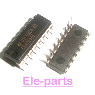 10 PCS CD4014BE DIP-16 CD4014 8Stage Static Shift Registers Integrated ...