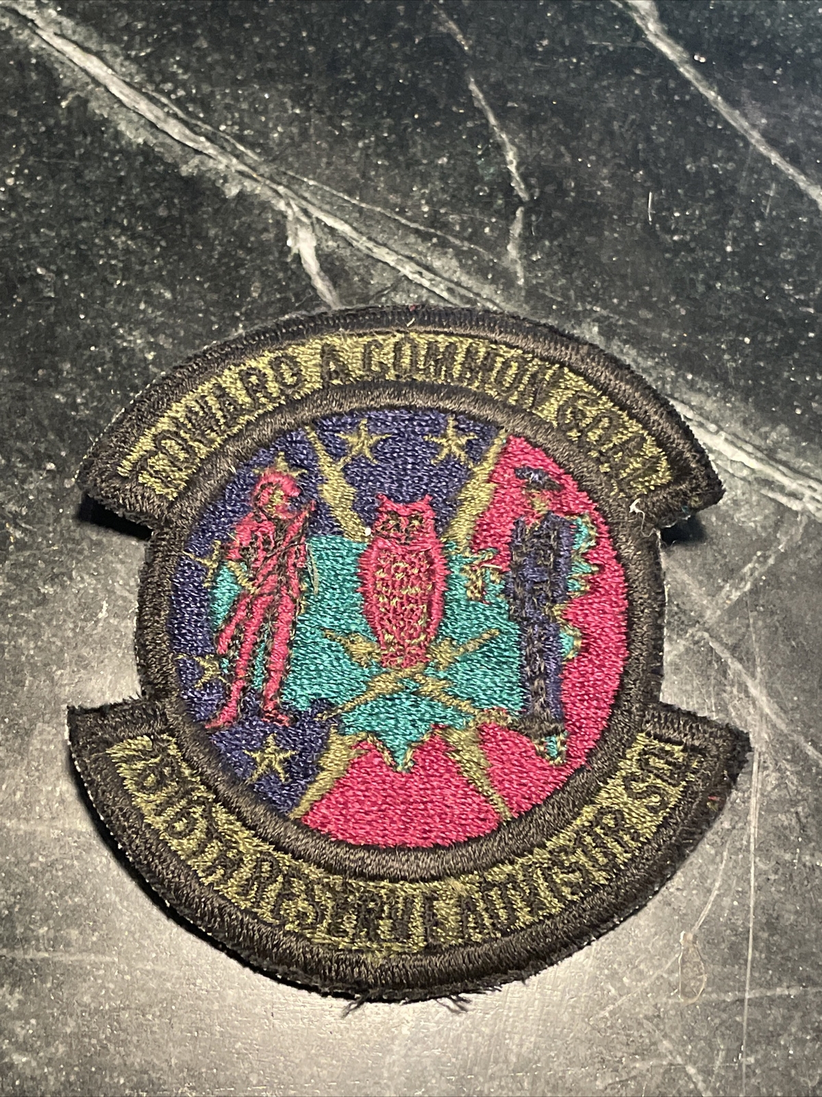 RARE VTG COLD WAR 70S 80S 1816TH RESERVE ADVISOR SQUADRON PATCH 4" USAF ...