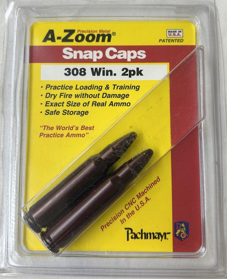 A-Zoom snap caps pick your caliber .17 HMR to 12ga, rifle or shotgun ...
