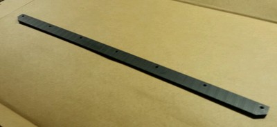 NEW 1/2" HEAVY DUTY UHMW POLY CUTTING EDGE FOR 44" JOHN DEERE SNOW ...