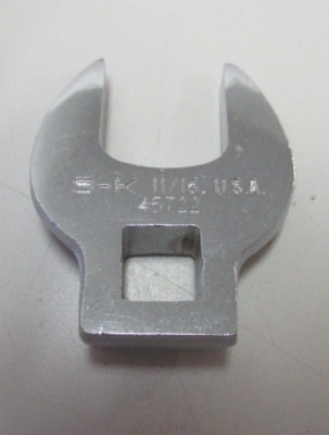 Sk Tools 45722 USA 3/8 Drive 11/16 Crowfoot Wrench | eBay