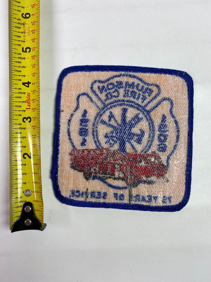 Rumson Fire Company 75 Years 1906 1981 New Jersey Monmouth County NJ ...