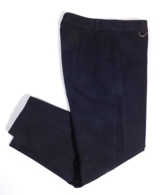 JENNE MAAG Women's Black Cotton Stretch Trousers Crop Pants Sz S/6 | eBay
