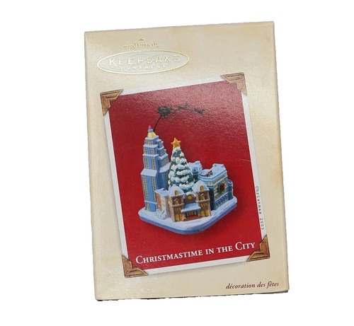 Hallmark Keepsake Ornament Christmas 2003 Christmastime In The City | eBay