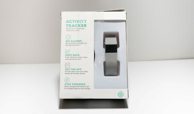 GEMS Sleep Sports Fitness Activity Tracker Smart Watch Gray (Open Box ...