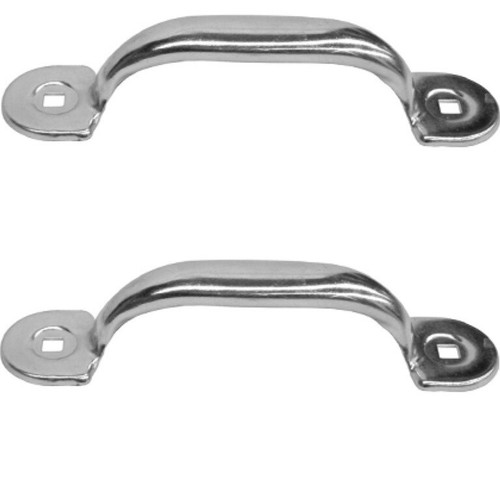 Garage Door Lift Handle Closed Grip Chrome Finish 2 Pack 301152787406 ...