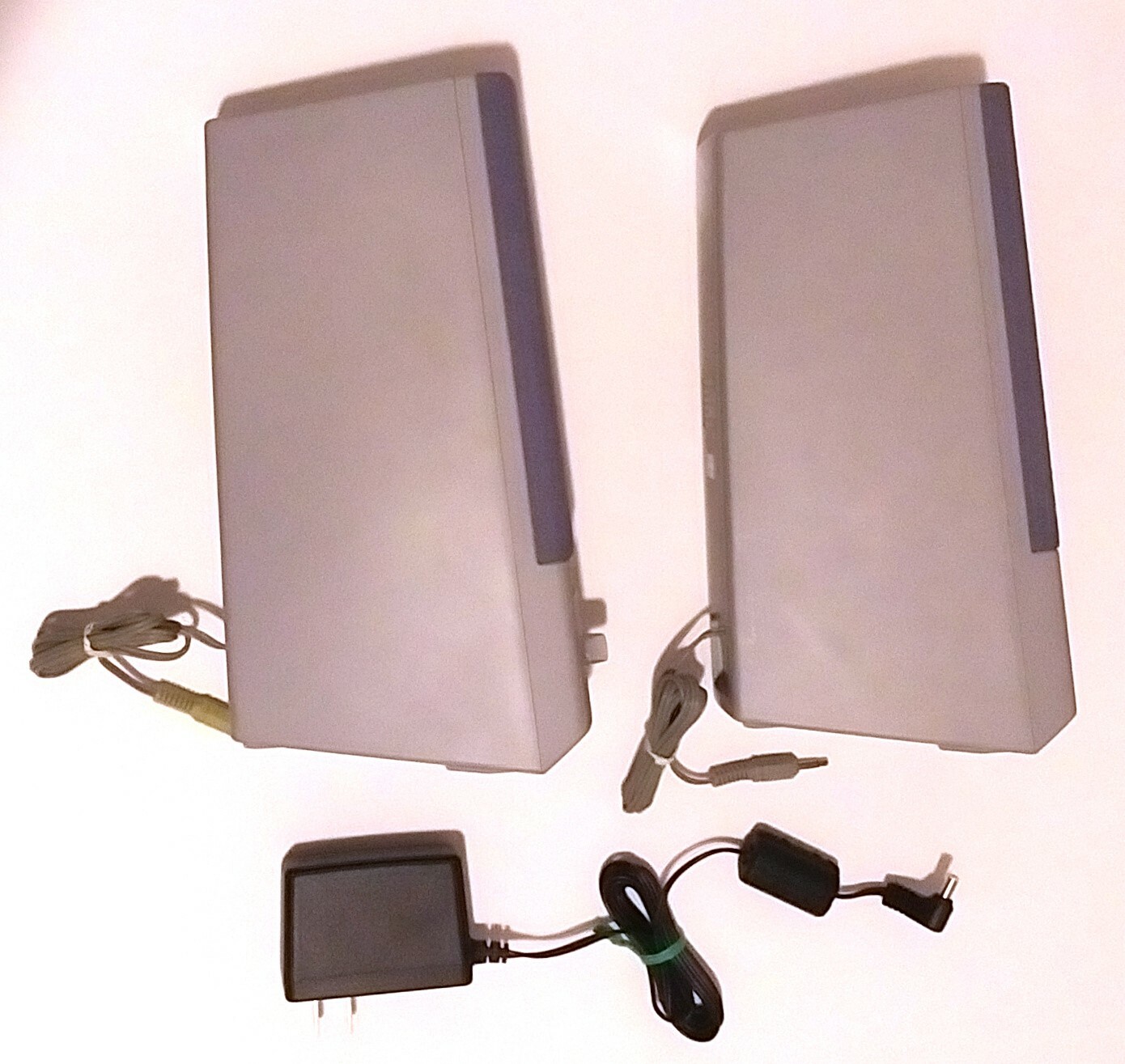 SONY VAIO PCVA-SP2 SPEAKER SYSTEM SET FOR COMPUTER + POWER ADAPTER ...