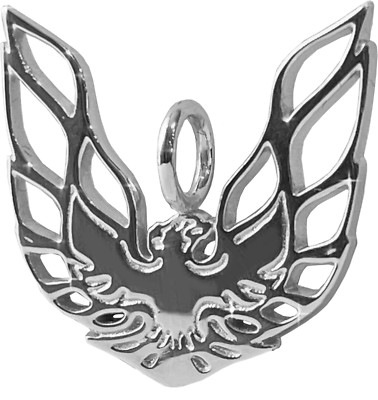 Sterling Silver Trans Am WS6 Pendant Necklace Firebird Muscle Car Gift ...