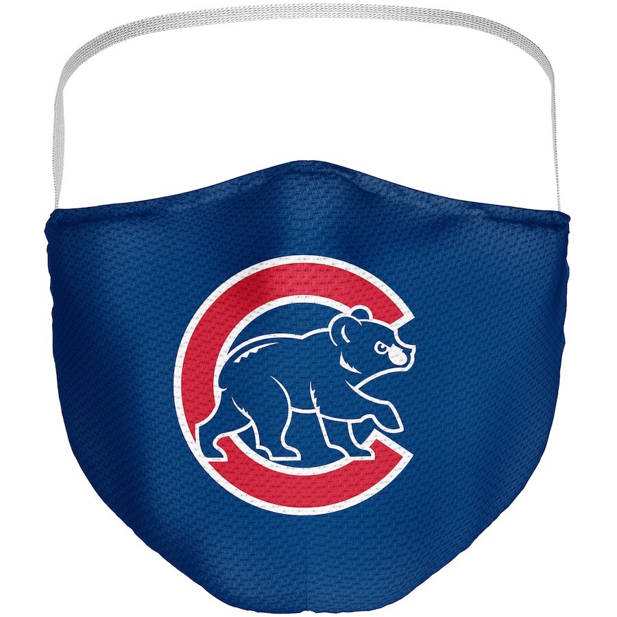 Chicago Cubs Fanatics - Adult - All Over Logo Face Covering 3-Pack ...