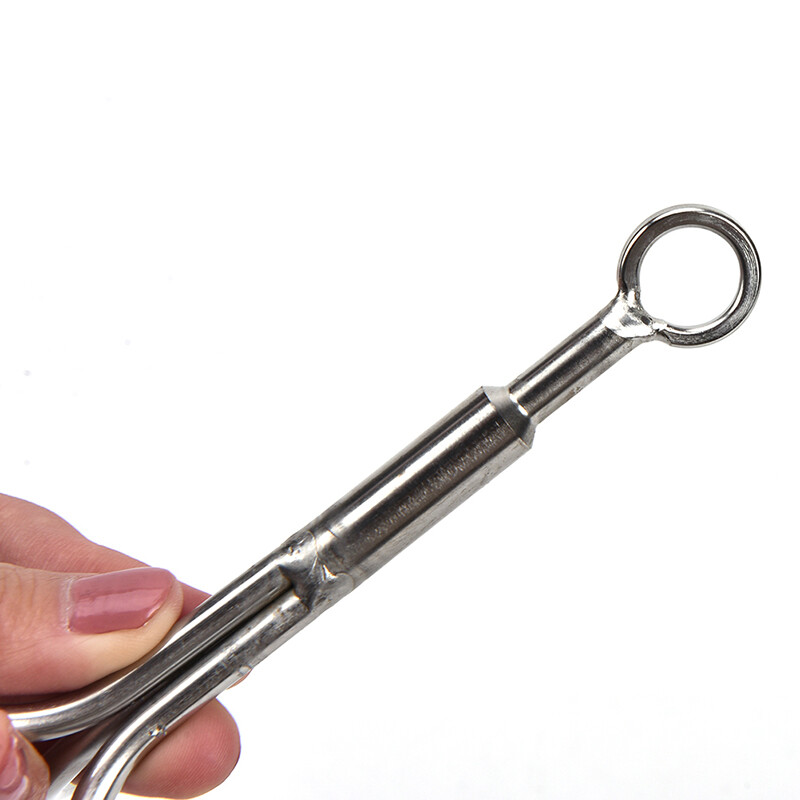 1pc 3 Claws Grappling Hook Climbing Survival Carabiner Tool Stainless ...