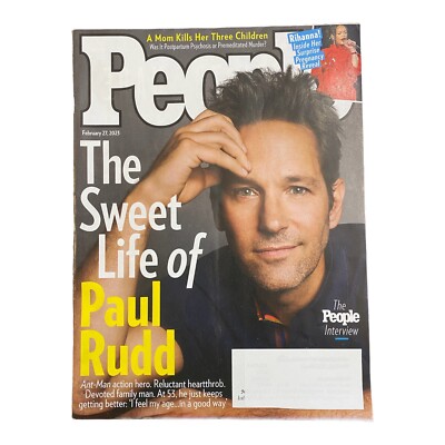 People Magazine 02 27 2023 Paul Rudd The Sweet Life of | eBay