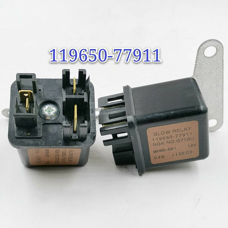 New Glow Plug Relay 119650-77910 12V For Yanmar NGK G71Su John Deere ...