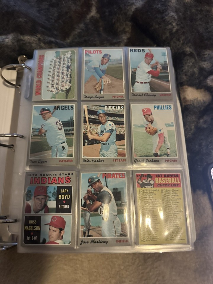 1970 Topps Baseball Complete Set 1-720 cards NMMT MT. Super High Grade ...
