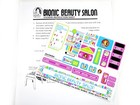 CUSTOM STICKERS FOR BIONIC BEAUTY SALON BIONIC WOMAN - SIX MILLION ...