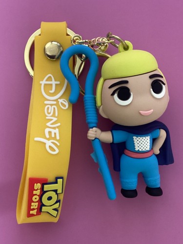 3D Rubber Keychain With Disney Toy Story Character Keychain Key Ring No ...
