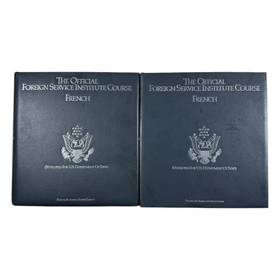 The Official Foreign Service Institute Course French 24-Tape Set US DOS ...