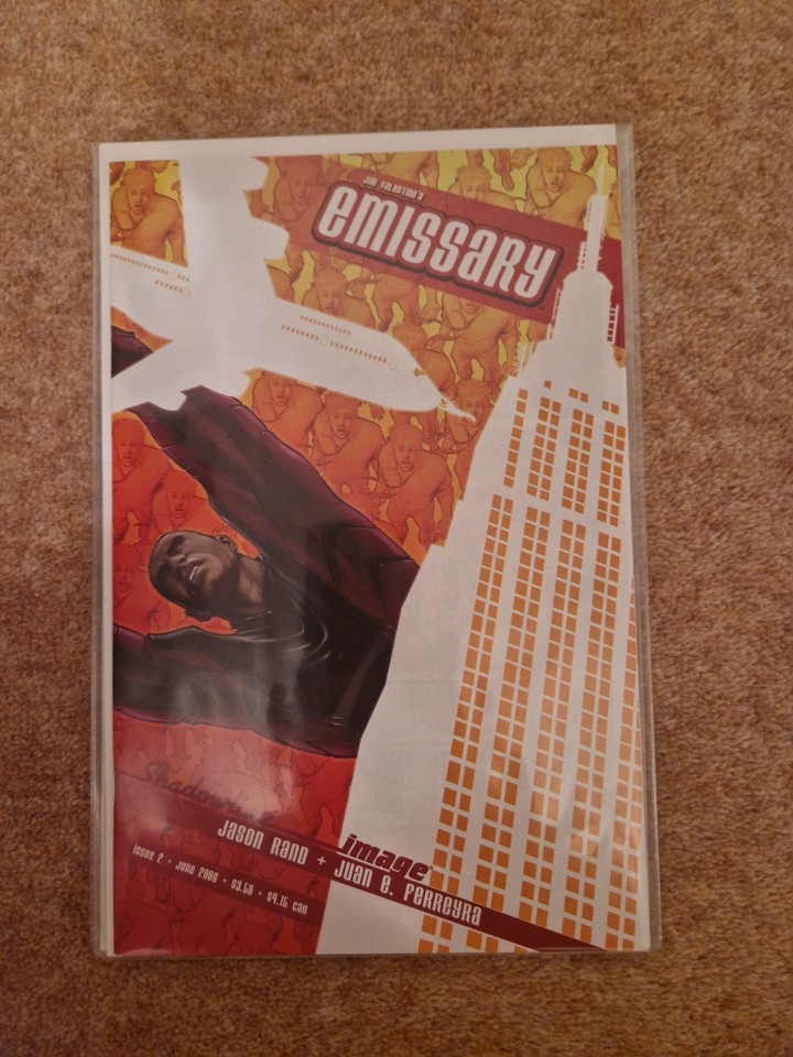 Jim Valentino's Emissary, issues 1, 2 & 4. V.gd condition | eBay