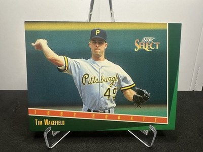 1992 Score Select Tim Wakefield Rookie RC #307 Pittsburgh Pirates Red ...
