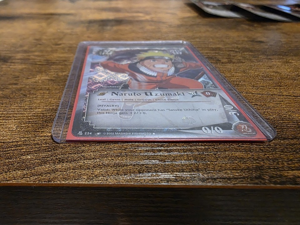 Naruto Uzumaki Ccg 1st Edition Diamond Foil Rivalry | eBay
