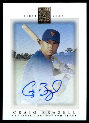2003 Topps Tribute Contemporary Craig Brazell Rookie Auto 112/499 New ...