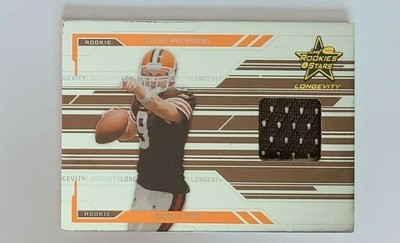 2005 Rookies & Stars Charlie Frye Cleveland Browns Akron 016/299 ...