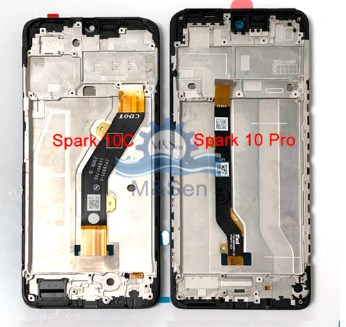 For Infinix Tecno Spark 10C 10 Pro LCD KI5k KI7 Display Screen Touch ...