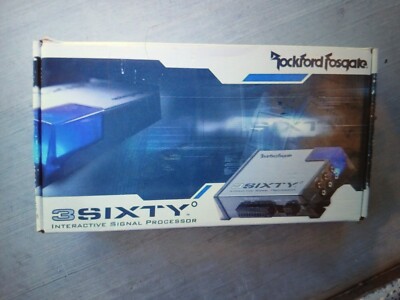 New Rockford Fosgate 3sixty.2 Interactive Signal Processor 360 | eBay