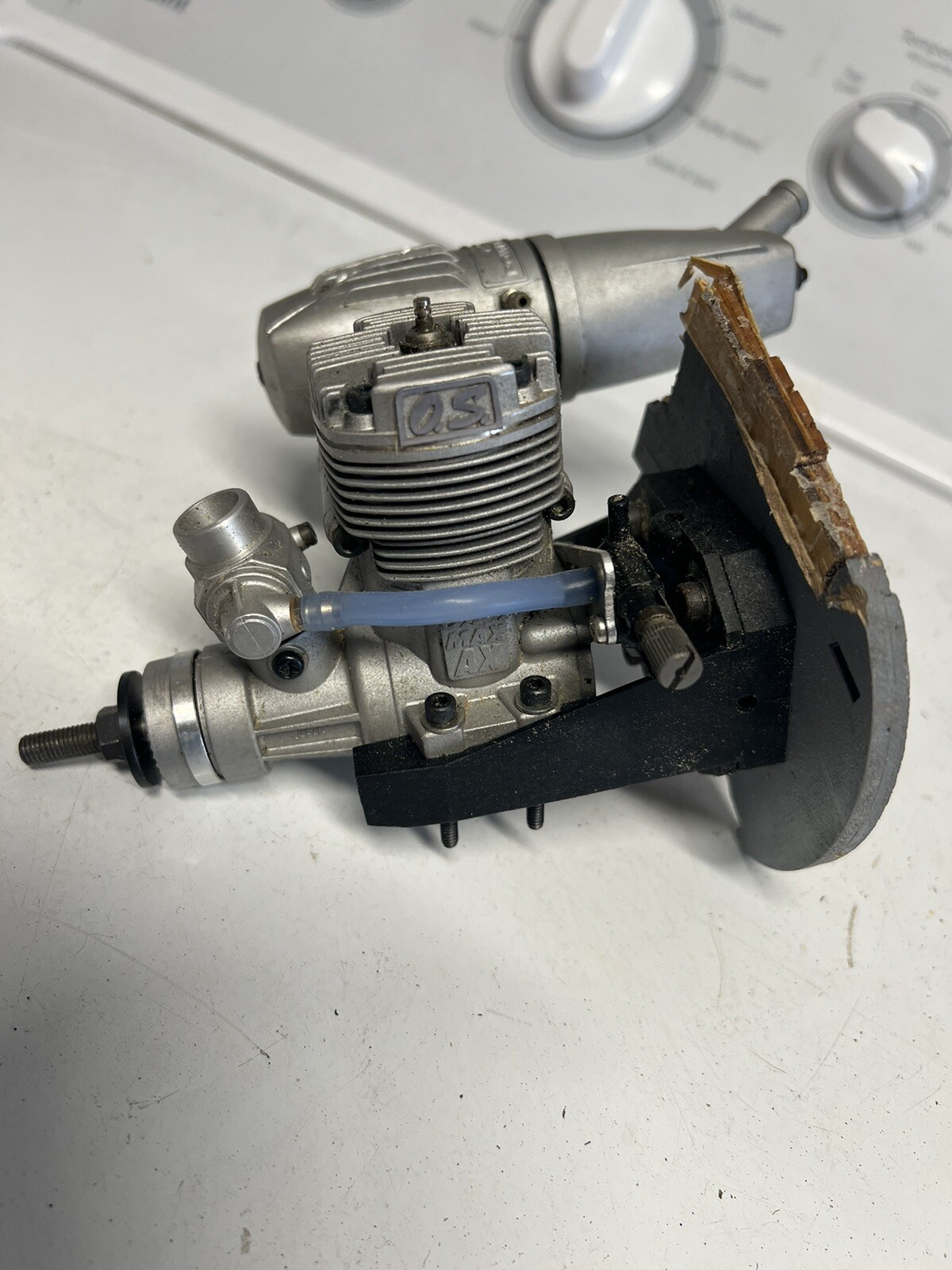 OS Max 46 AX Nitro RC Airplane Engine with Muffler /Very Clean | eBay