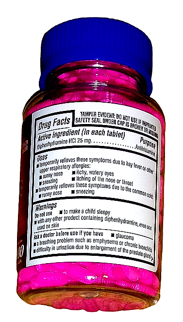 Kirkland Signature Allergy Medicine Diphenhydramine HCI 25 mg 600 EXP ...
