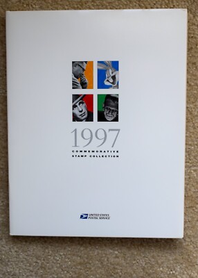 1997 US Commemorative Stamp Collection Hardcover Book +Mint Sealed ...