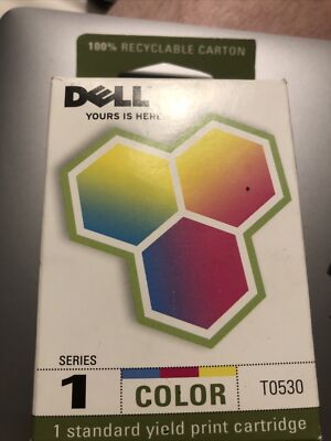 NEW Sealed Genuine DELL Color Ink Cartridge T0530 | eBay