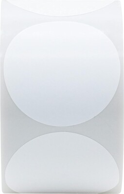 Pc fan sticker white circle stickers computer case fan stickers x 20 ...