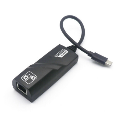 type-c to RJ45 LAN 1000 Mbps Gigabit network card drive free Adapter ...