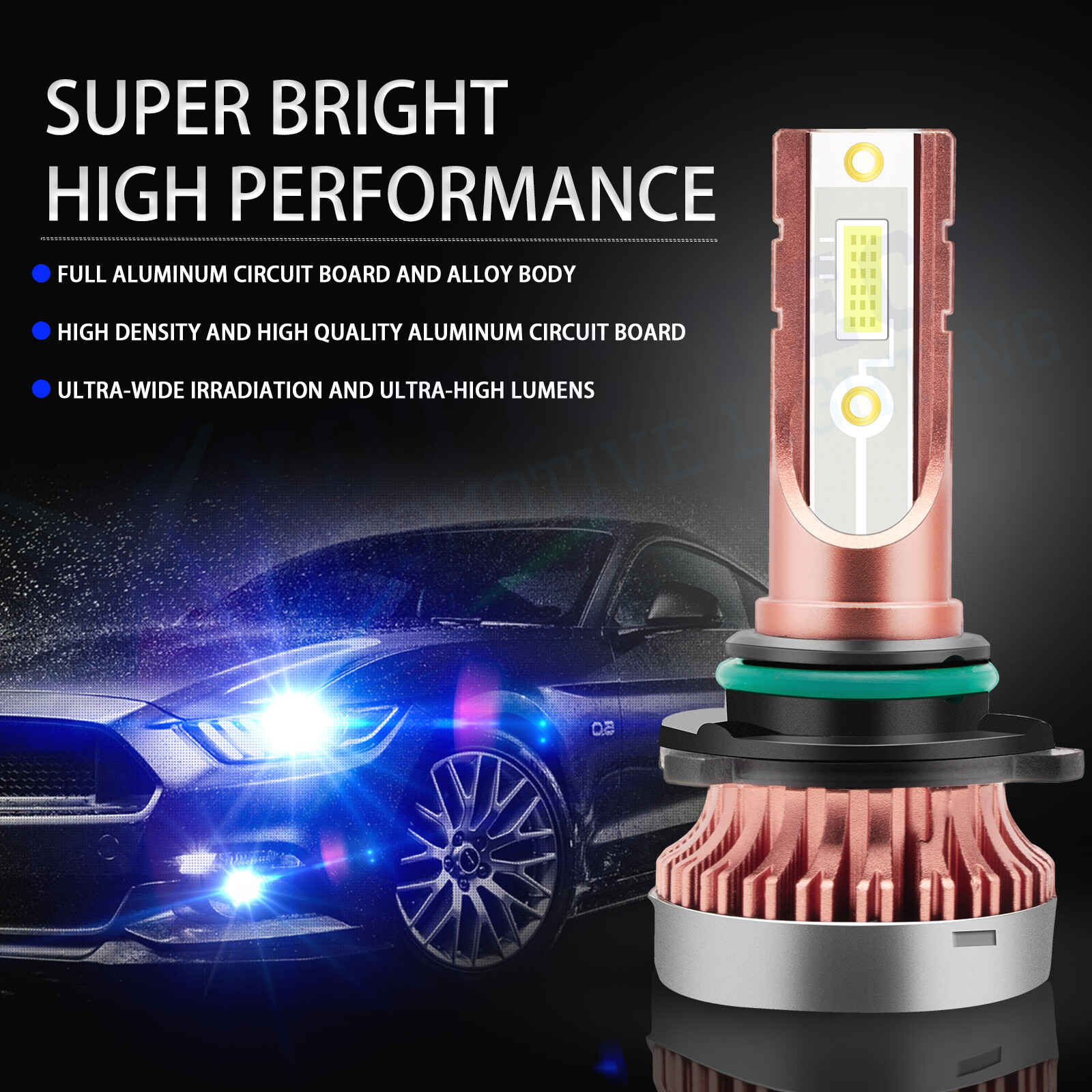 8000K Ice Blue LED Fog Light Bulbs for Subaru Impreza WRX STI Forester ...