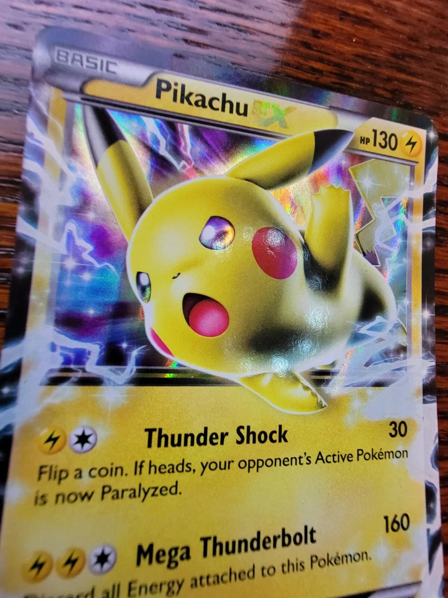 Mega Pikachu Ex Card