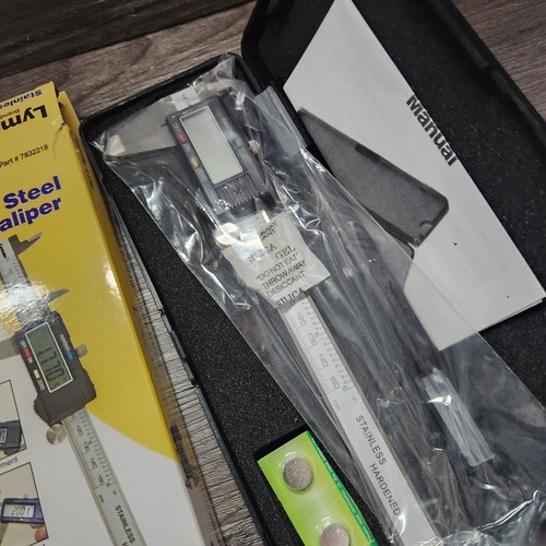 Lyman Digital Caliper 6 in Stainless Steel with Digital Display 7832218 ...