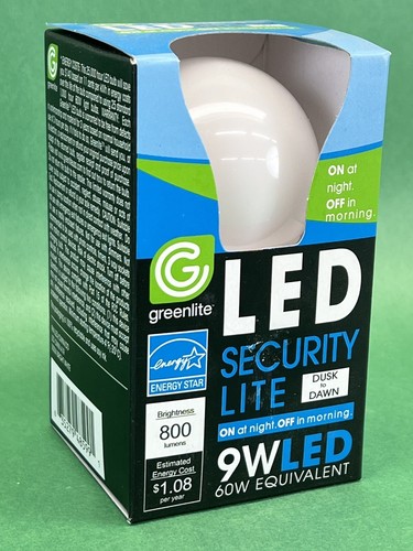 Dusk to Dawn Led Security Light Bulb indoor/outdoor Auto ON Off Smart ...