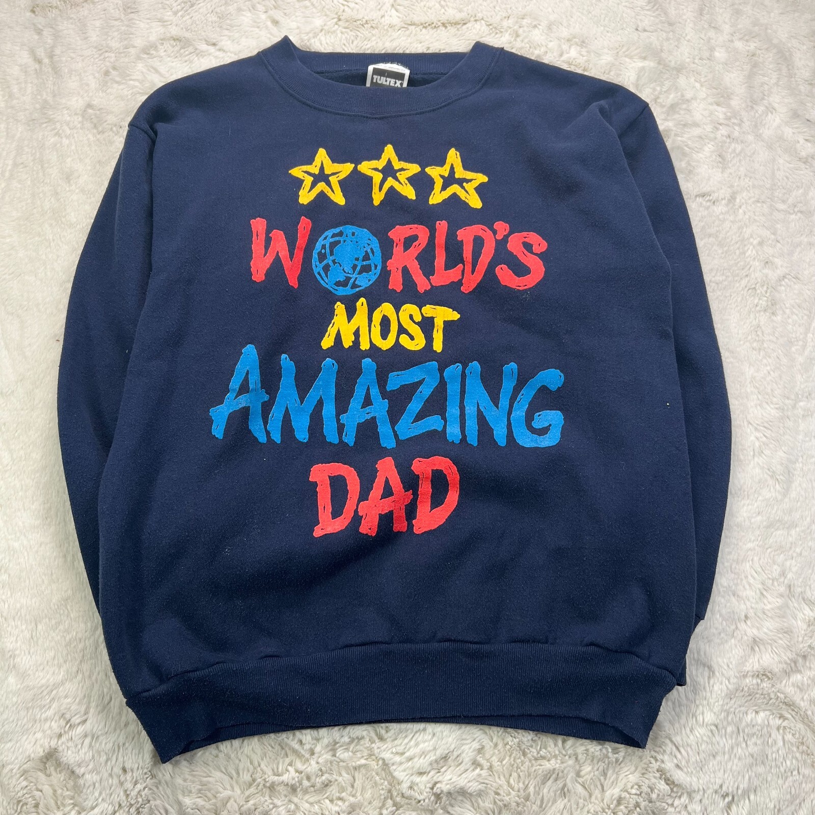 Vintage World’s Most Amazing Dad Sweatshirt By Tulex … - Gem