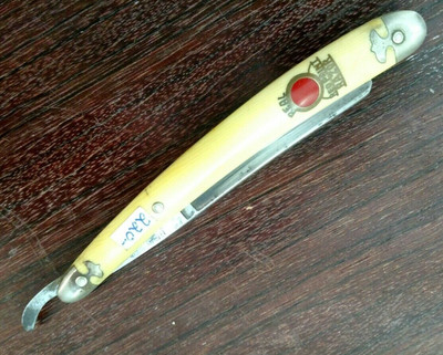 VINTAGE RED POINT RAZOR USA NOT GERMAN EXPERT THOMAS PAWTUCKET RI ...
